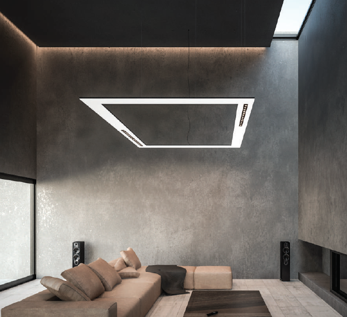 FOLIO Frame rectangular susp + spot - Illuminations Lighting