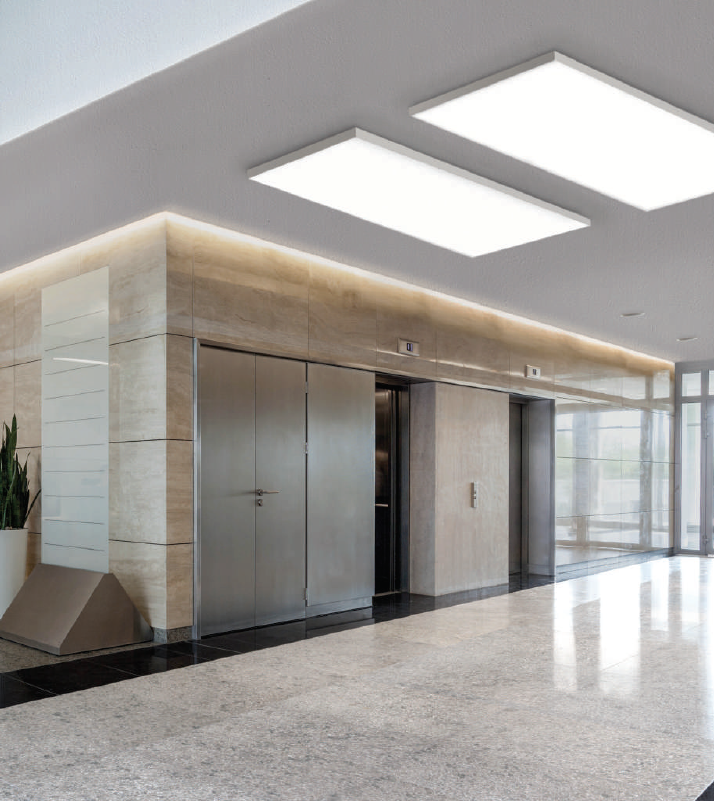 FOLIO Zero rectangular ceiling - Illuminations Lighting